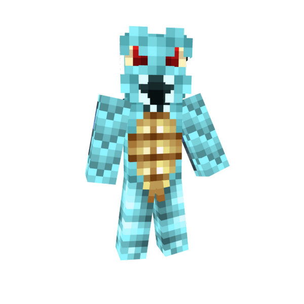 Ice Dragon Minecraft Skin