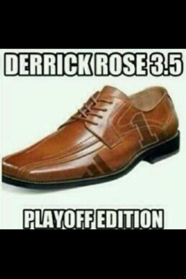 Derrick Rose Shoe Meme