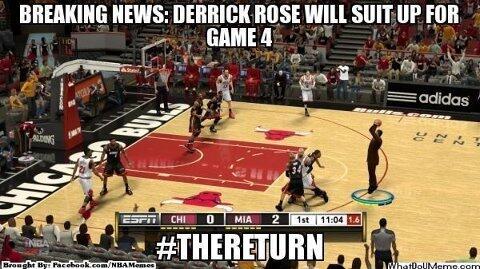 Derrick Rose Suit Meme