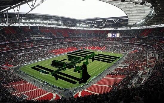 International Space Station Football Field