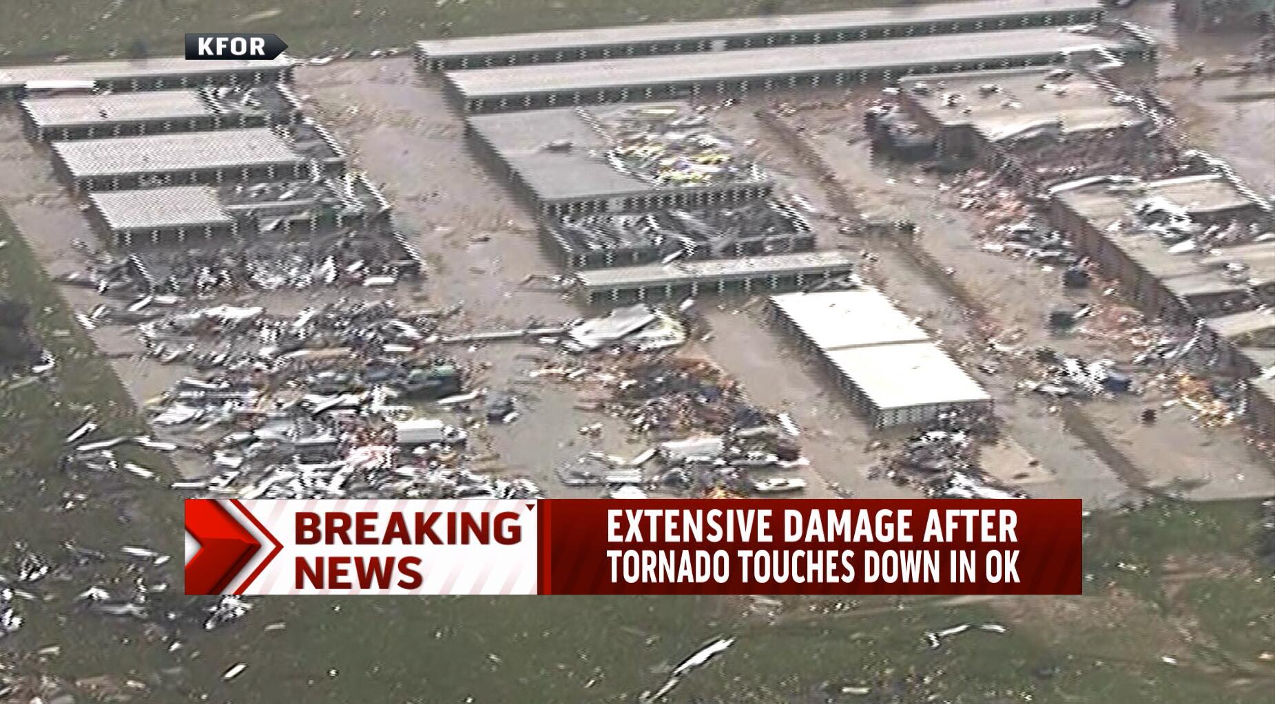 Moore Tornado Before And After