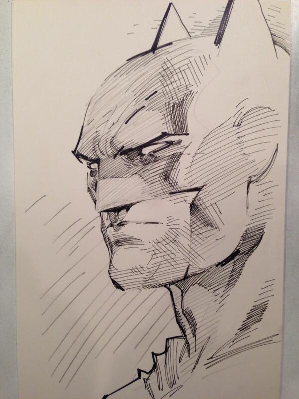 Jim Lee Batman Sketches Jim Lee's Iconic Superman/Batman Art Hits Real