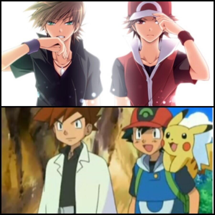 Pokemon Gary And Blue