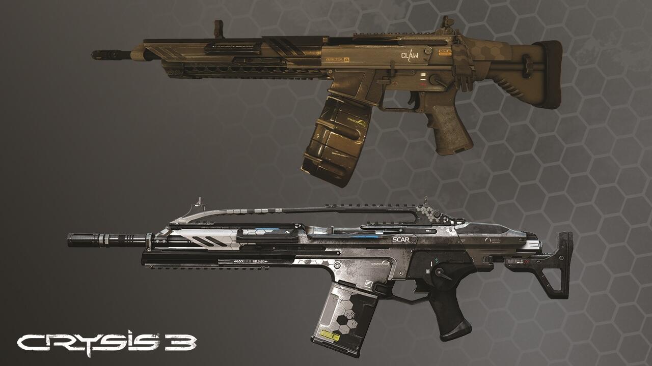 Scar Rifle Crysis
