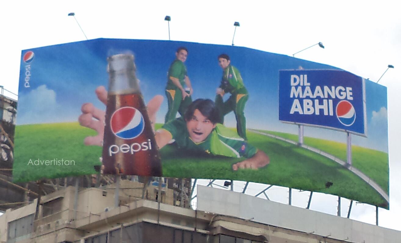 Billboards Advertising Pepsi