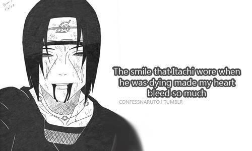 Itachi Death Smile