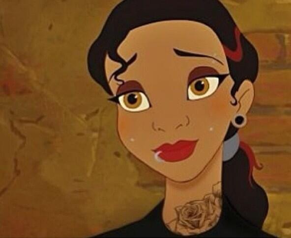 Disney Princess Punk Edits