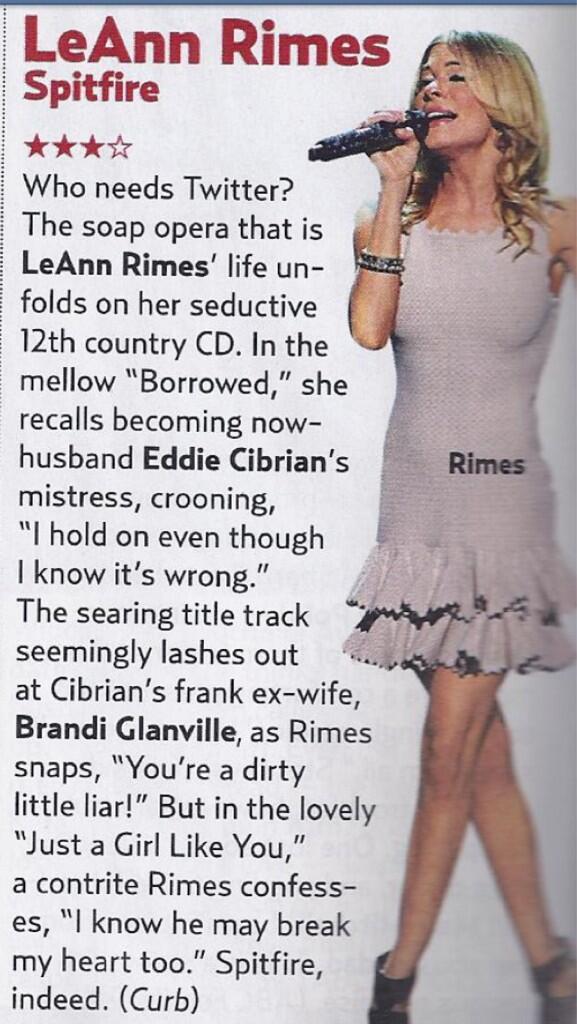 Leann Rimes Spitfire