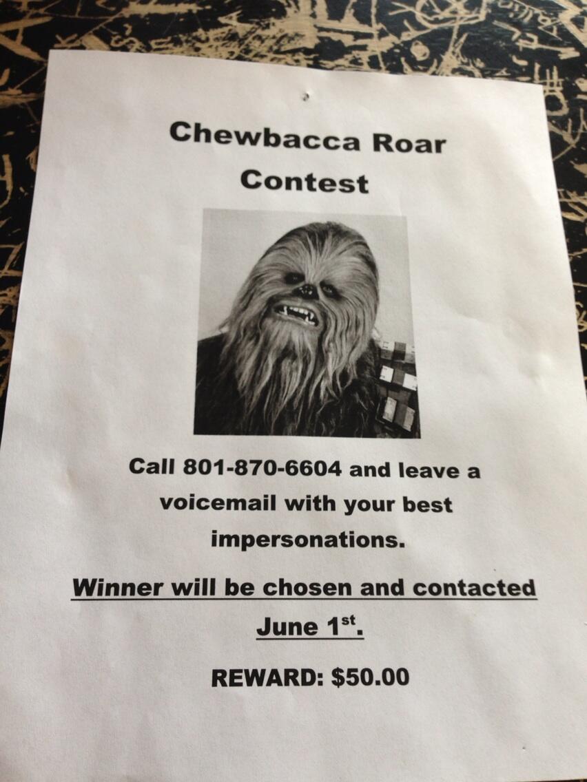 Chewbacca Yell