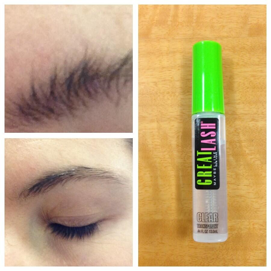 Great Lash Clear Mascara Before And After Best Clear Mascara For