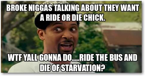 Broke Niggas Be Like Meme