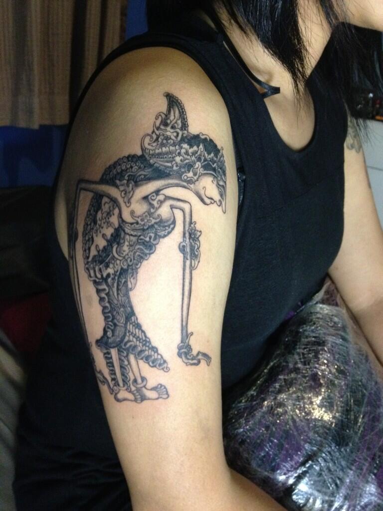 Indonesian Puppet Tattoos