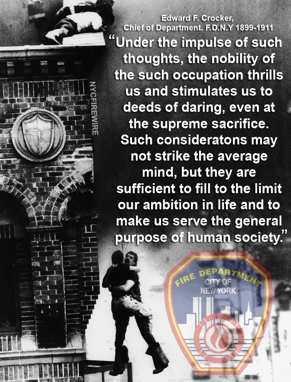 Edward Croker Fdny Quotes International Firefighters' Day 2020: Date,