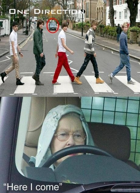 One Direction Album Cover Beatles