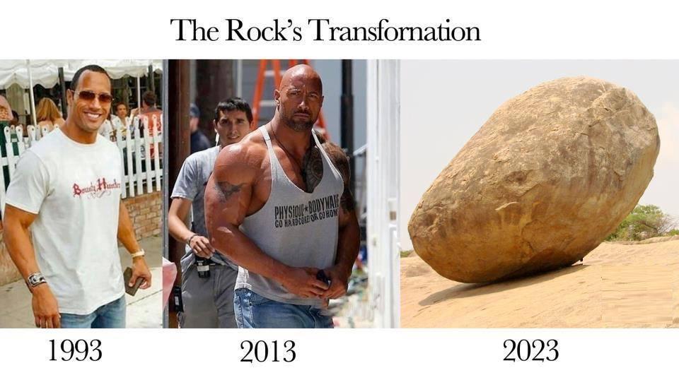 Dwayne Johnson Transformation How Dwayne Johnson Overcame Tough Start
