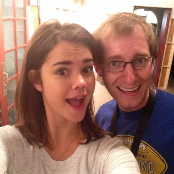 Maia Mitchell Selfie