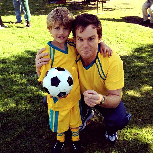 el pequeño Harrison Morgan