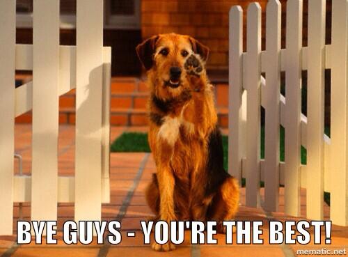 Goodbye Animal Meme