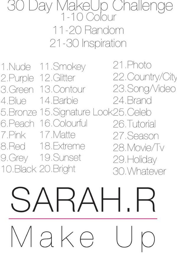 30 Day Makeup Challenge Instagram | Makeupview.co