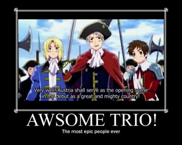 Hetalia Awesome Trio