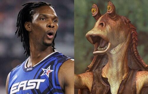 Jar Jar Binks Chris Bosh
