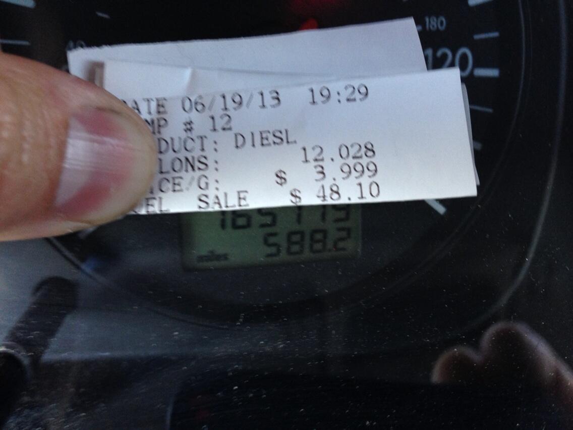 Team Kesslers on Twitter: "#dirtydiesel #oldtechstillbest #49mpg http://t.co/fwoggt36Uo"