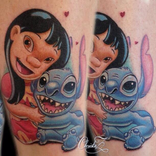 Lilo And Stitch Tattoo Designs
