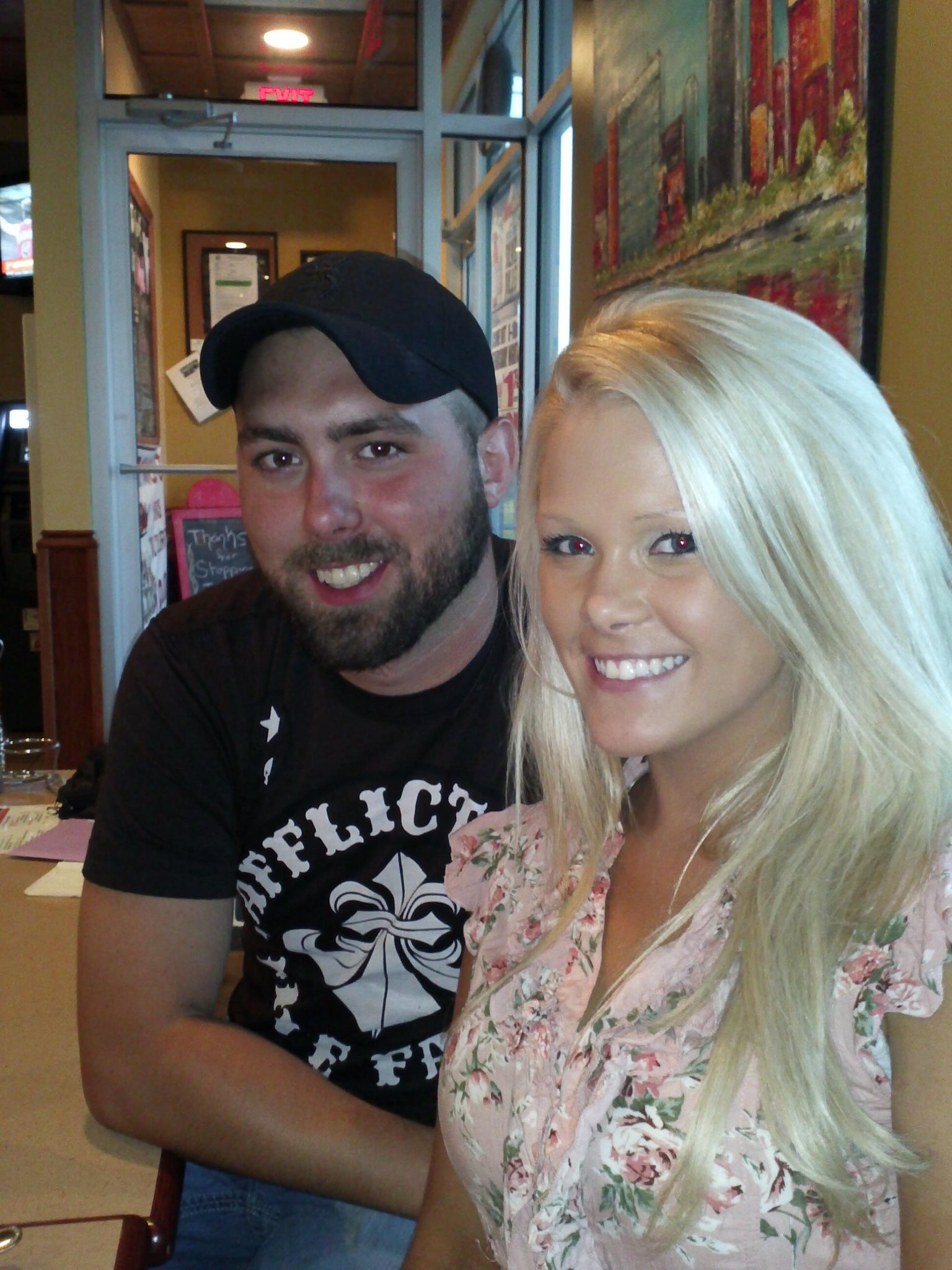 Jeff Simms on Twitter: "@CoreySimms2 and @Mirandabridget at birthday celebration dinner tonight ...