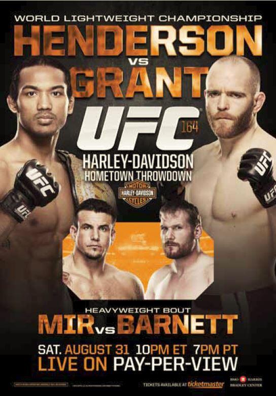Ufc 166 Poster