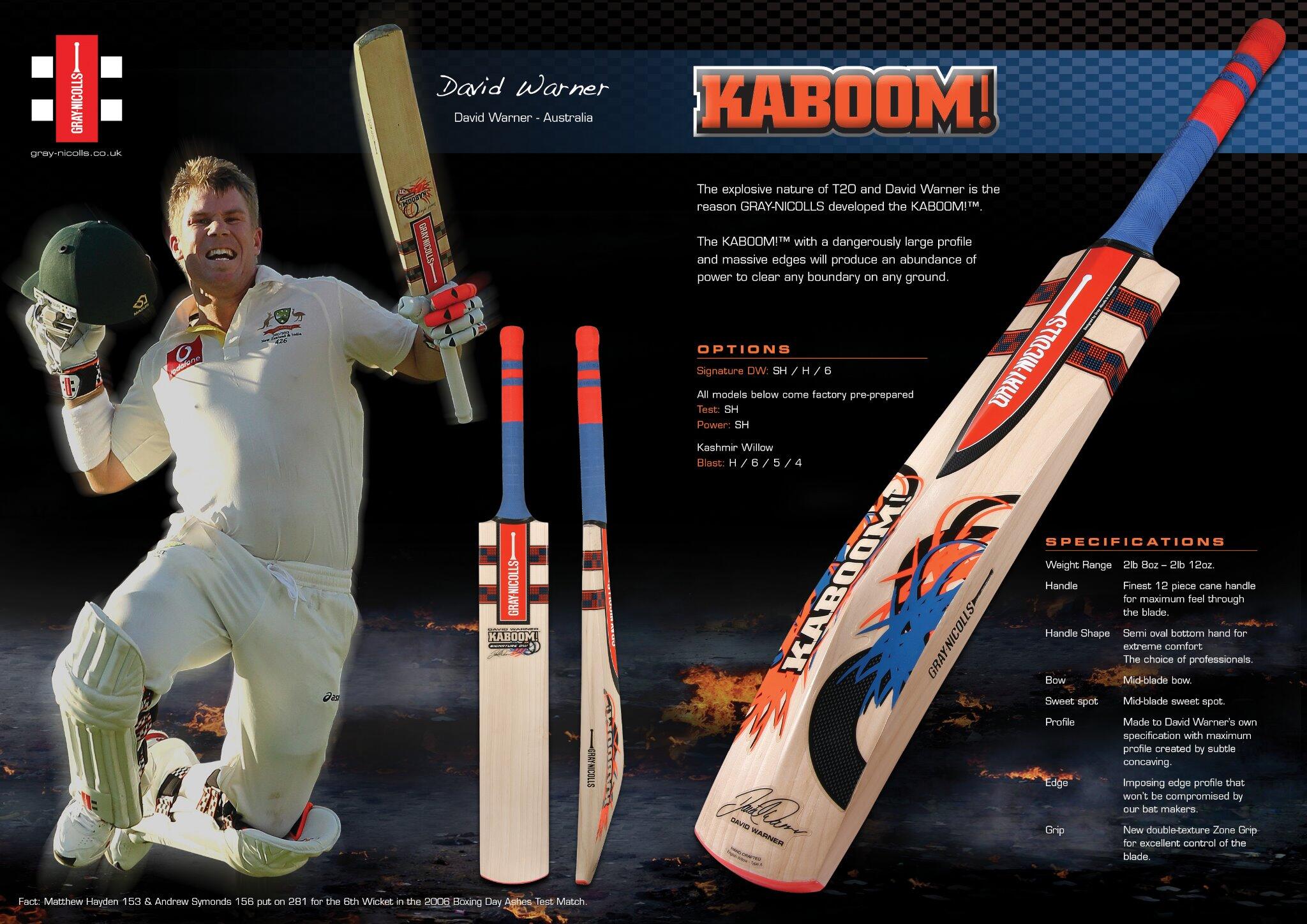 Cricket Bats Gray Nicolls Kaboom