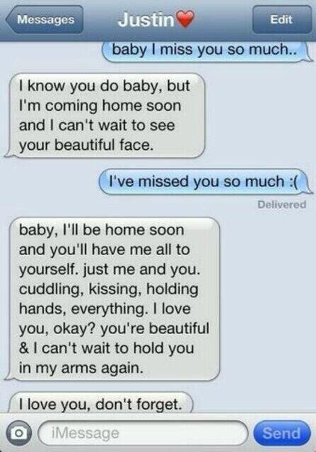 Justin Bieber Texting