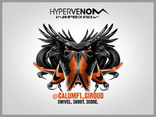 Hypervenom Snake Logo