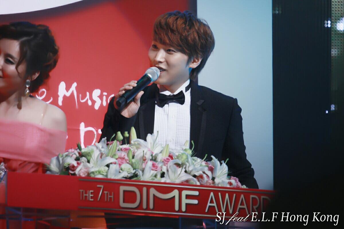 130711 SJ Feat ELF Hong Kong Index Update – Sungmin at DIMF Awards [3P] – SpeciAll Sapphire Blue
