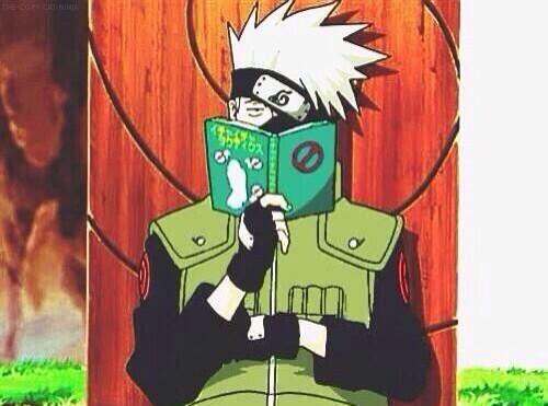 Naruto Kakashi Hatake Reading