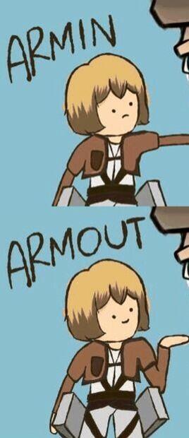 Attack On Titan Armin Armout