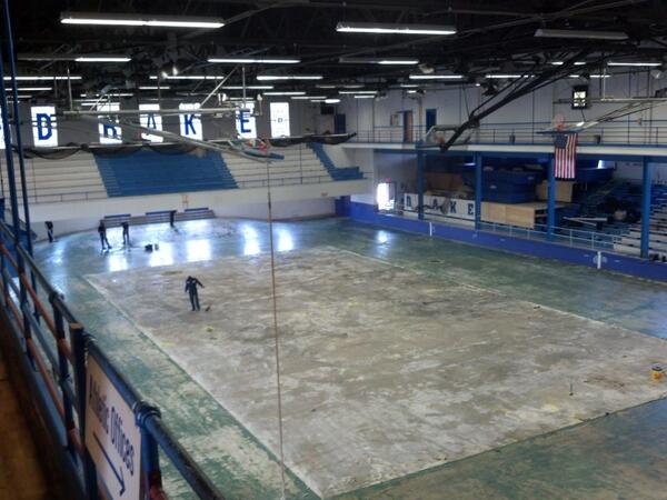 BUILD AN INDOOR TRACK FACILITY