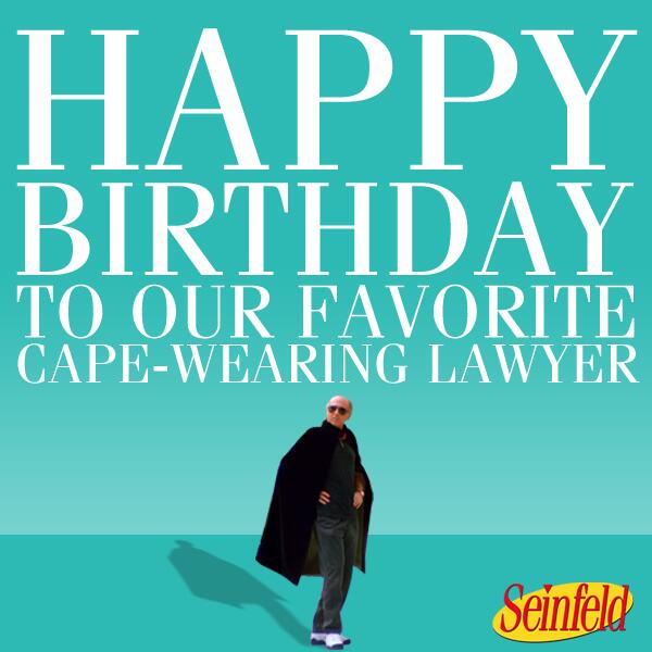 Larry David Seinfeld Cape