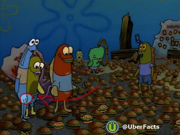 Spongebob Blue Fish With Balls