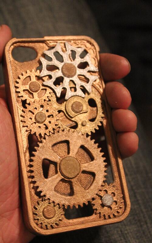 3d Printed Iphone Case Gears