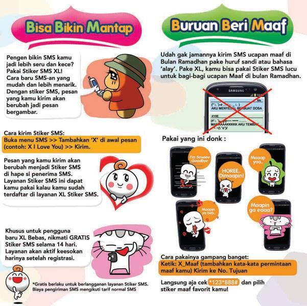 Sticker Line Lucu Kata