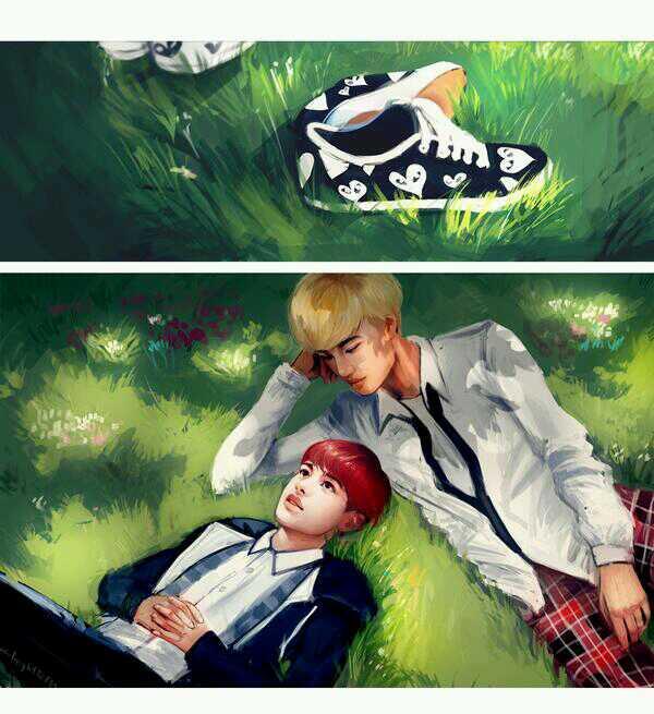 Kaisoo Fanart Midnighttofu