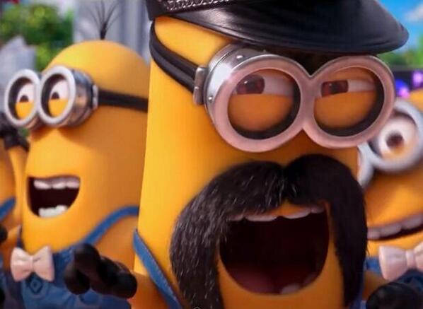 #minions #mustache | Minions, Minions cartoon, Mustache