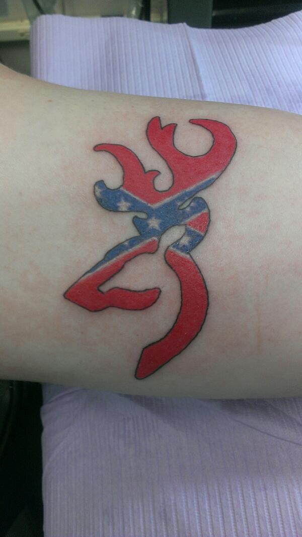 Browning Symbol Rebel Flag