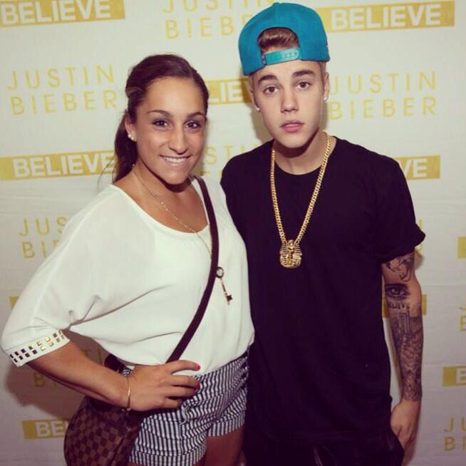 Jordyn Wieber And Justin Bieber