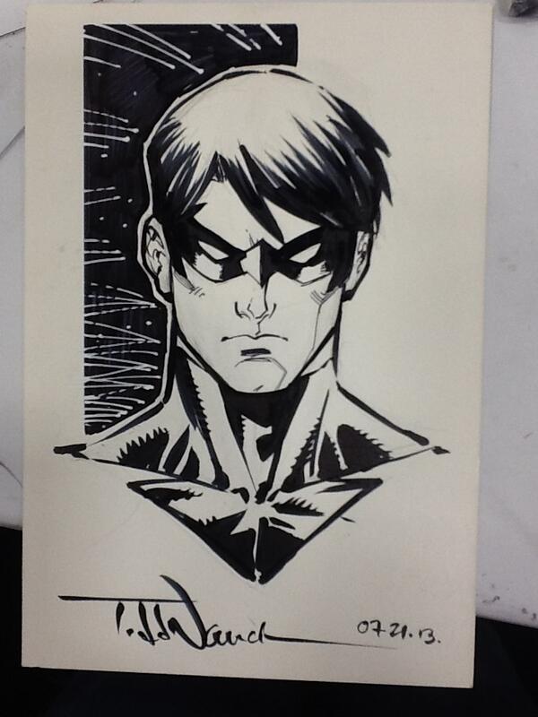 Easy Nightwing Drawings In Pencil Drawing Nightwing Tutorial | How To