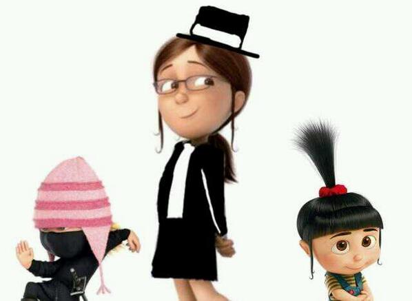 Edith Despicable Me 2 Ninja