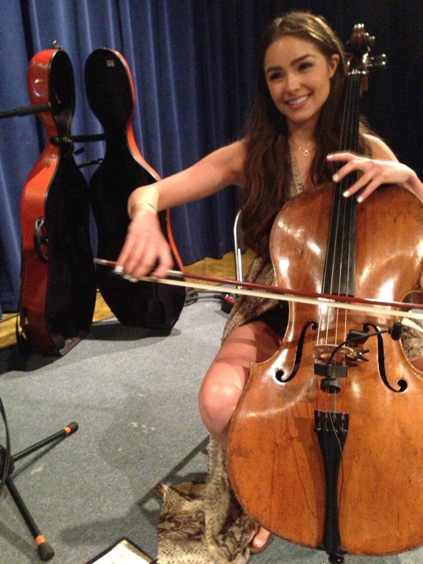 Olivia Culpo Cello