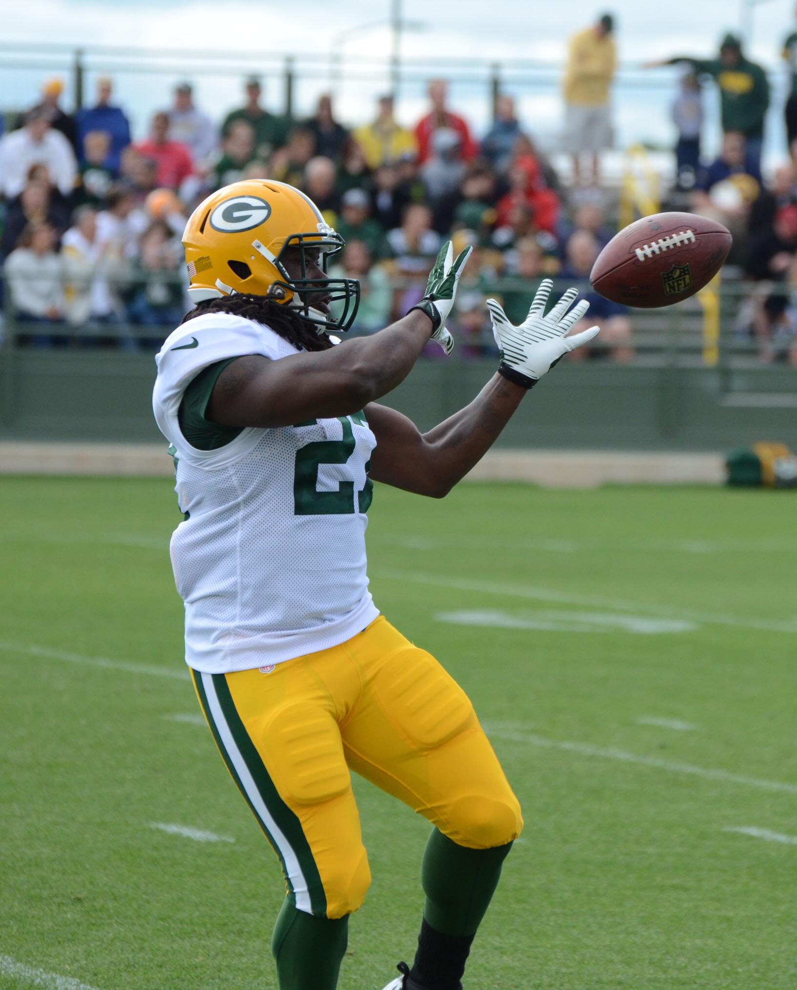 Eddie Lacy Packers Practice