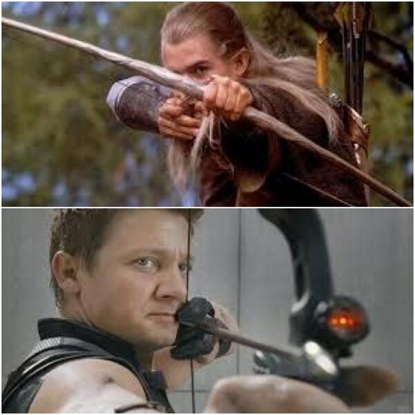 Hawkeye Vs Legolas