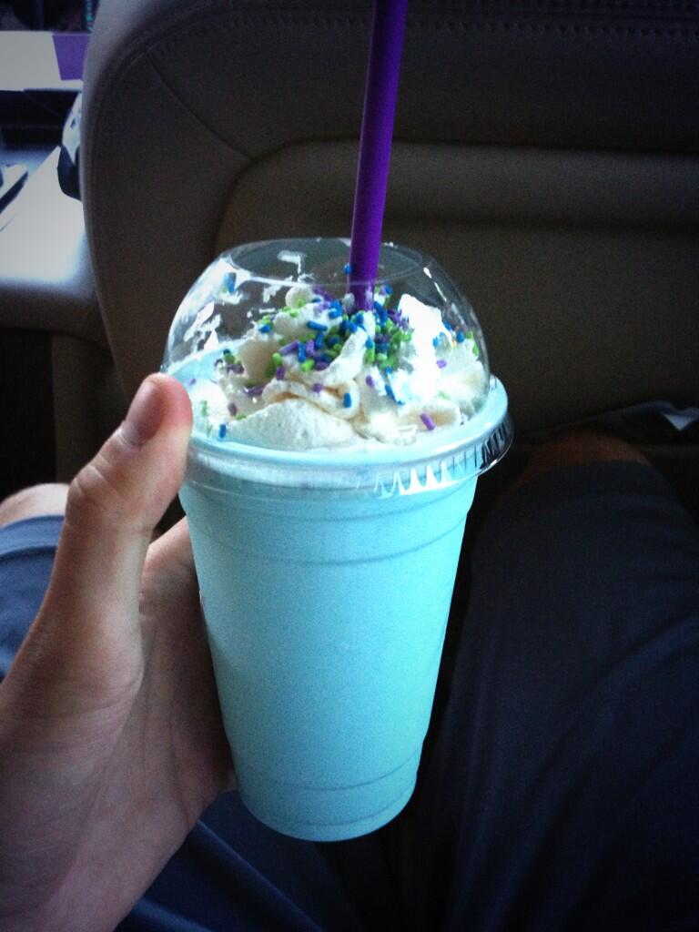 Blue Moon Milkshake